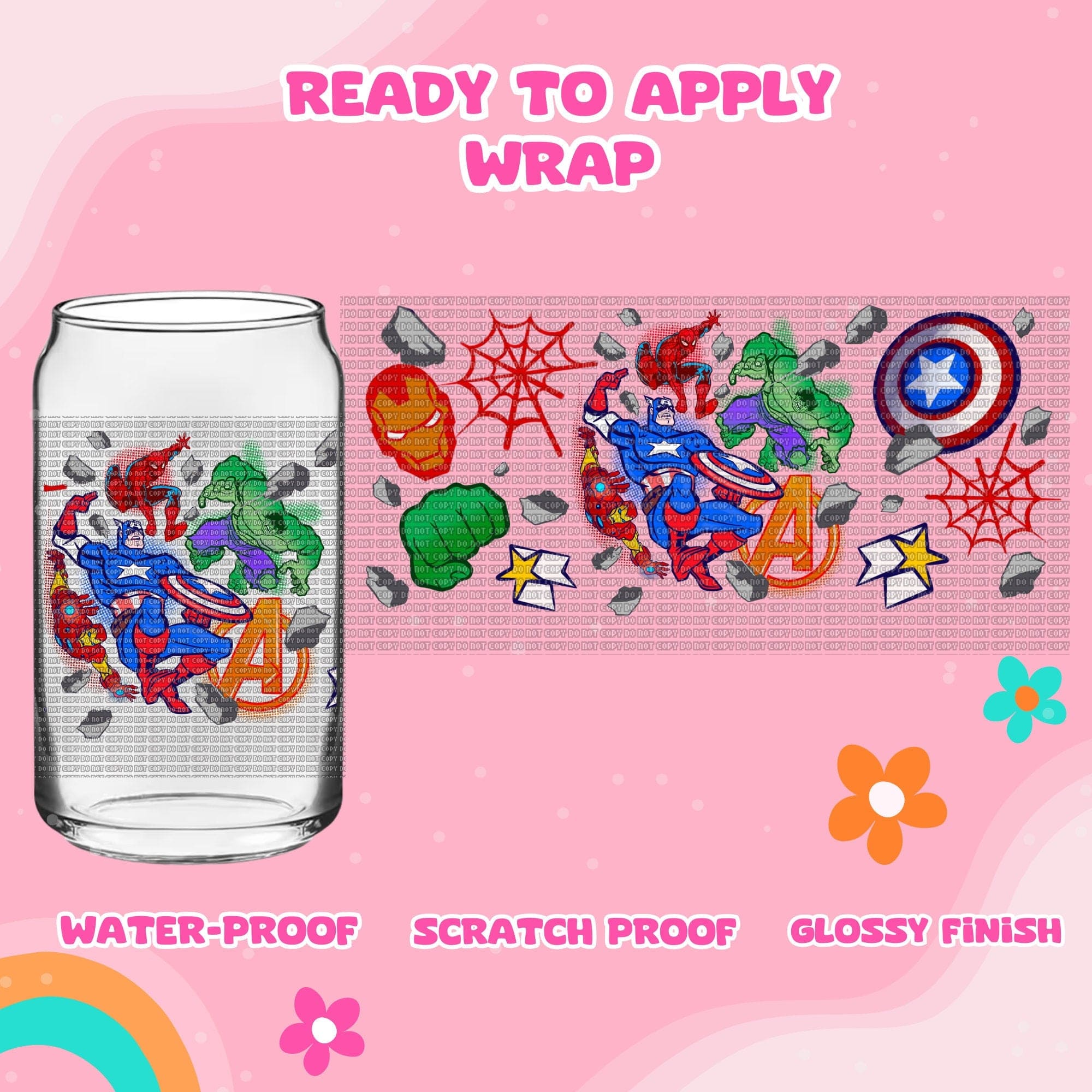 UV dtf | glass can wrap | libbey glass wrap- super trio – Be Unique ...